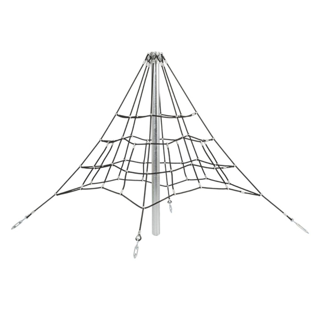 armed rope pyramid net - 2,0 m
