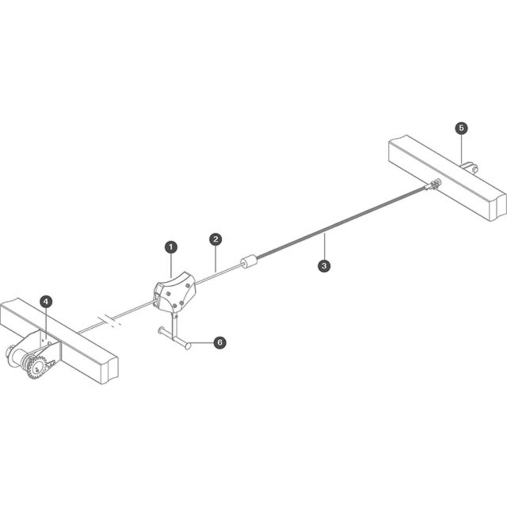 Cable Tensioning device for zip wire