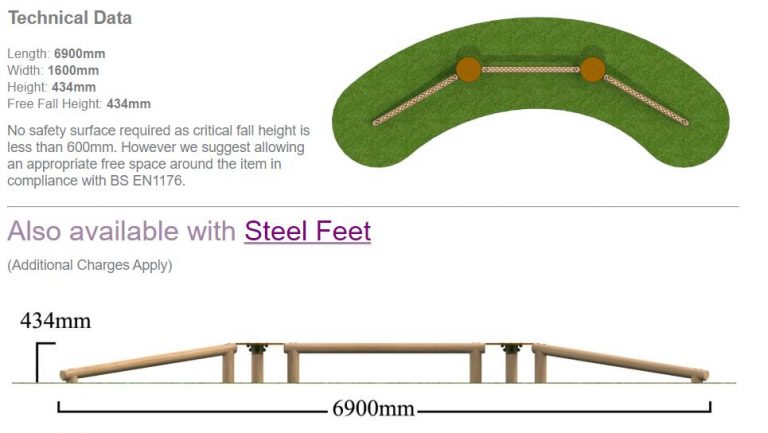 Balance Challenge sttswings adventure timber trail • STT Swings