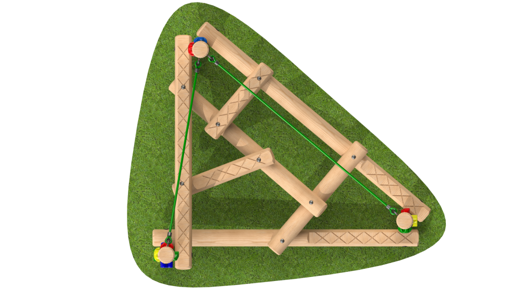 Climbing Stack Piccolo with rope • STT Swings