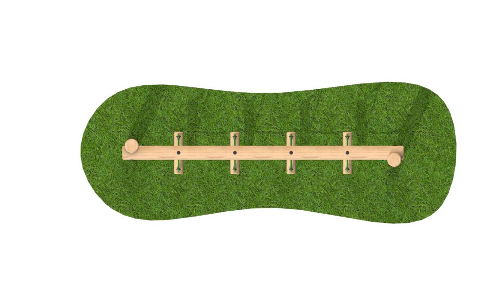 Log Rope • STT Swings Timber adventure trail