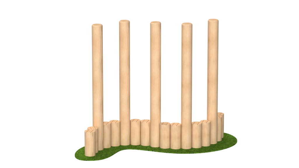 Log Snake Weave • STT Swings Timber adventure trails