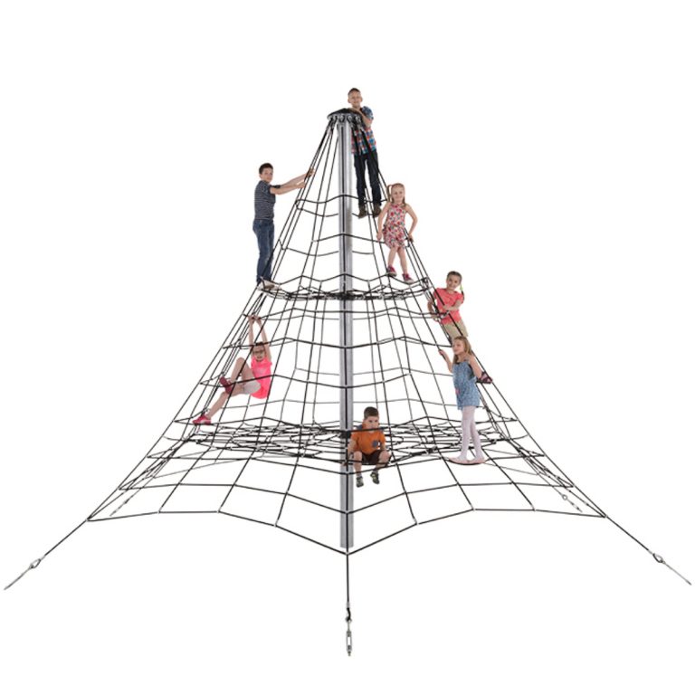 Armed Rope Pyramid Net 4.5m • STT Swings