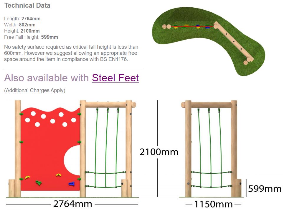 Traverse Weave Combo • STT Swings Adventure trails